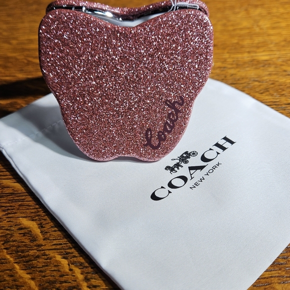 Coach | Accessories | Coach Butterfly Compact Mirror With Dustbag Nwt ...